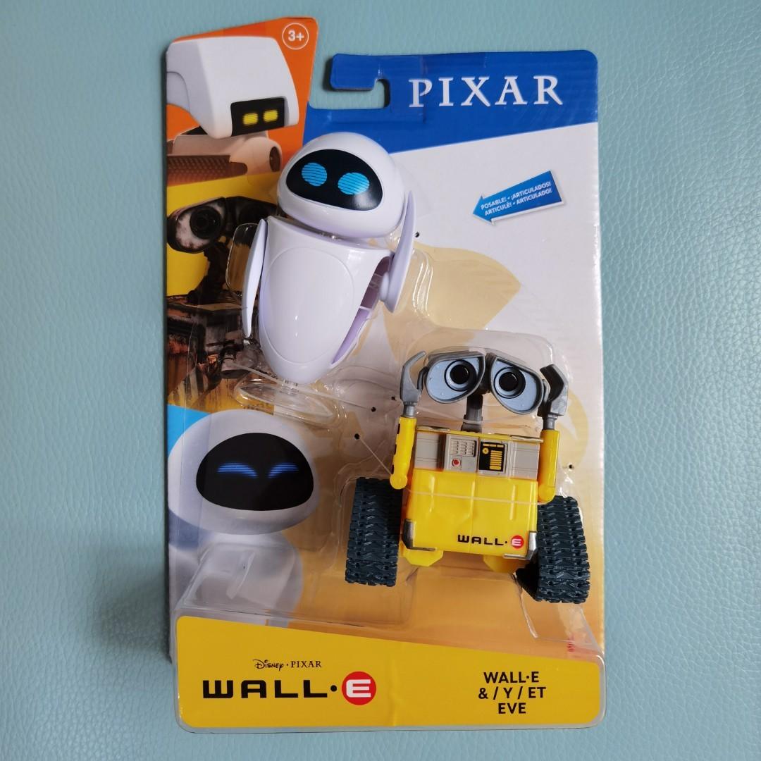 2020 Mattel Disney Pixar 迪士尼電影經典角色 Wall-E & EVE 2-pack Action Figure ...