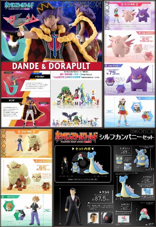 Bandai Pokemon Scale World Kanto Region Part2 1/20 Figure Set from JPN ...