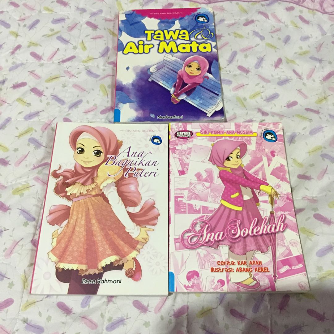 Ana Muslim Novel Melayu, Hobbies & Toys, Books & Magazines, Storybooks on Carousell