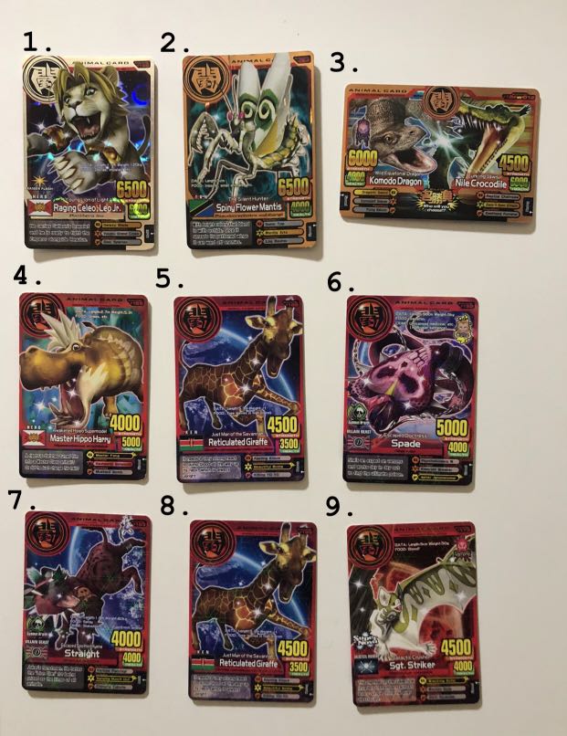 Animal Kaiser cards authentic and new, Hobbies & Toys, Toys & Games on ...