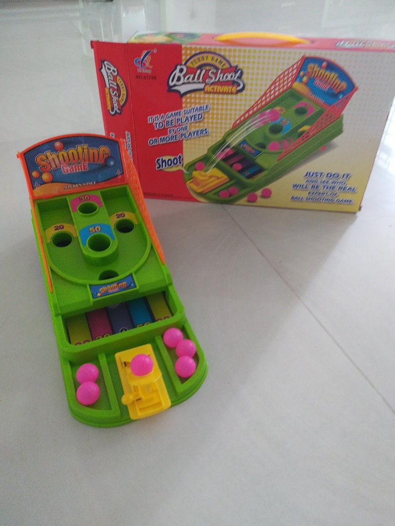 Ball shooting game, Toys & Games, Board Games & Cards on Carousell