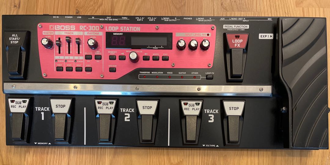 BOSS Loop Station RC300, Hobbies & Toys, Music & Media, Musical ...