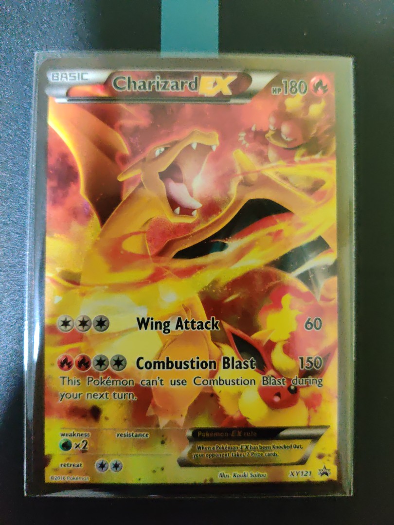 Charizard EX XY121, Hobbies & Toys, Toys & Games on Carousell