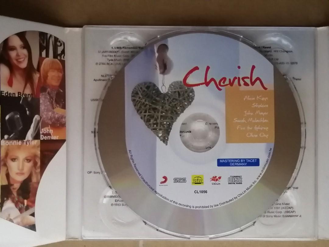 Cherish VA Sarah Mclachlan Shakira John Denver CD, Hobbies & Toys, Music & Media, CDs & DVDs on ...