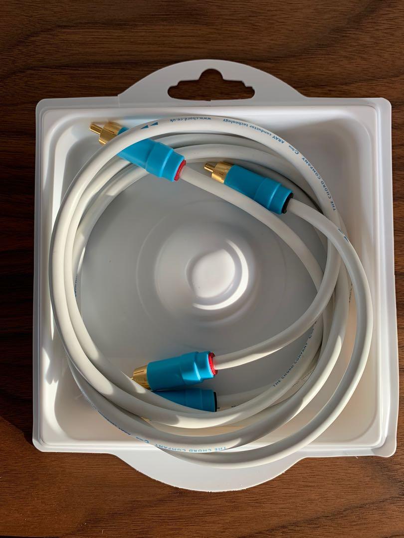 Chord C-Line RCA Interconnect Cable (1m), Audio, Portable Audio ...