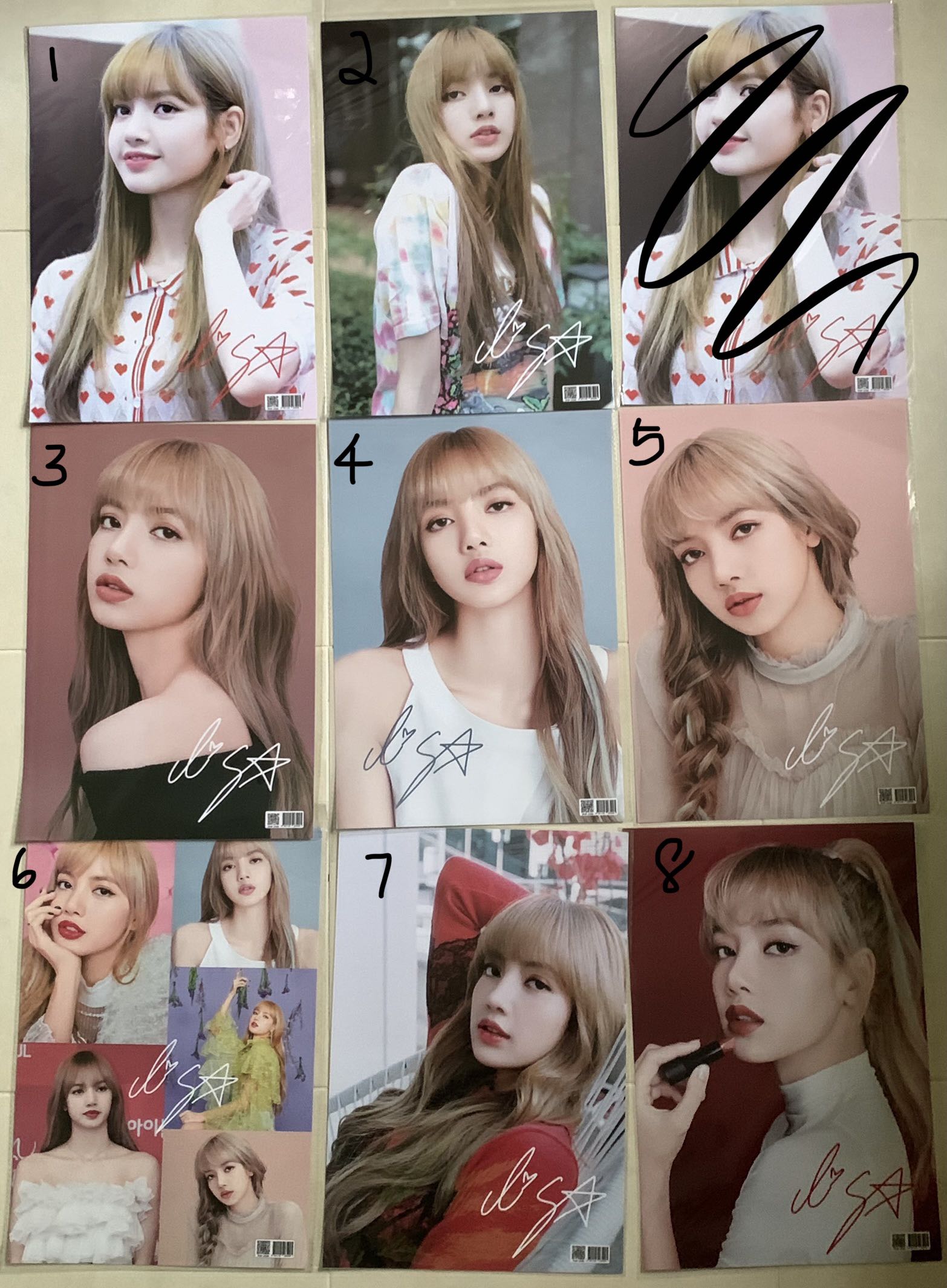 (CLEARANCE) BLACKPINK LISA & TWICE A3 POSTERS!!, Entertainment, K-Wave ...