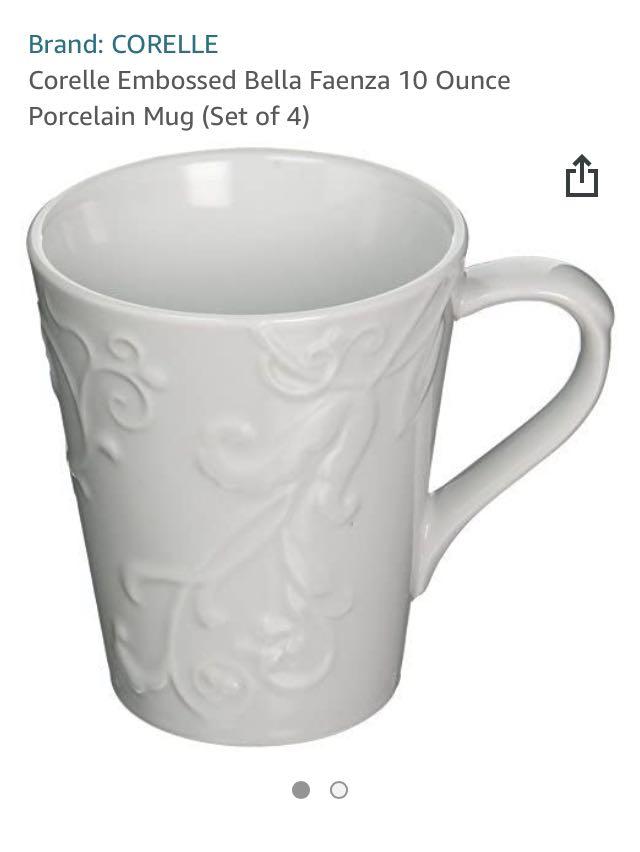 CORELLE MUGS, Furniture & Home Living, Kitchenware & Tableware ...