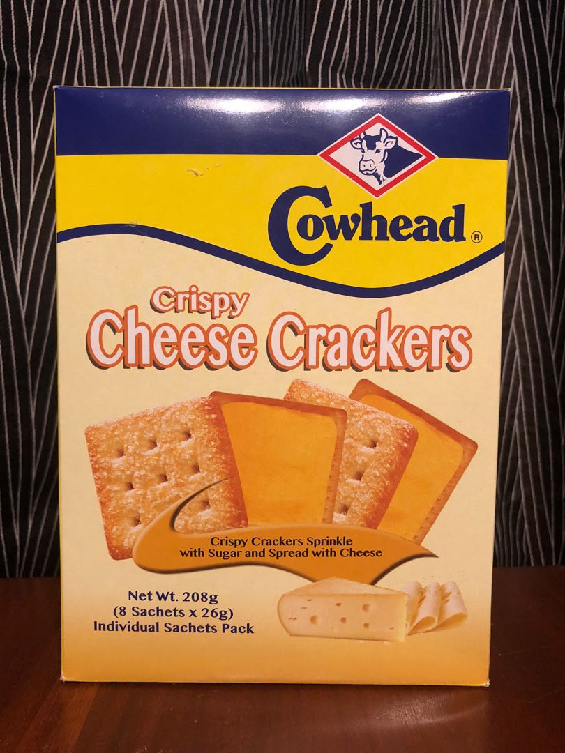 Cowhead Crispy Cheese Crackers, Food & Drinks, Packaged & Instant Food ...