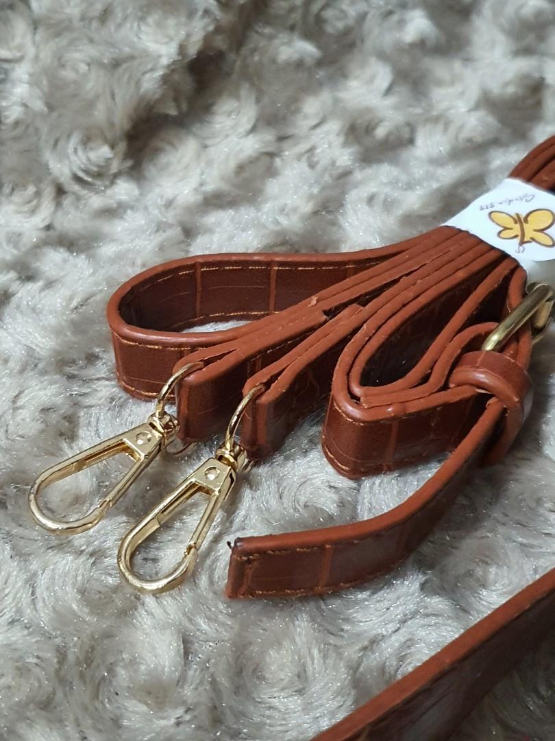 Croco Brown color, Women's Fashion, Bags & Wallets, Purses & Pouches on ...