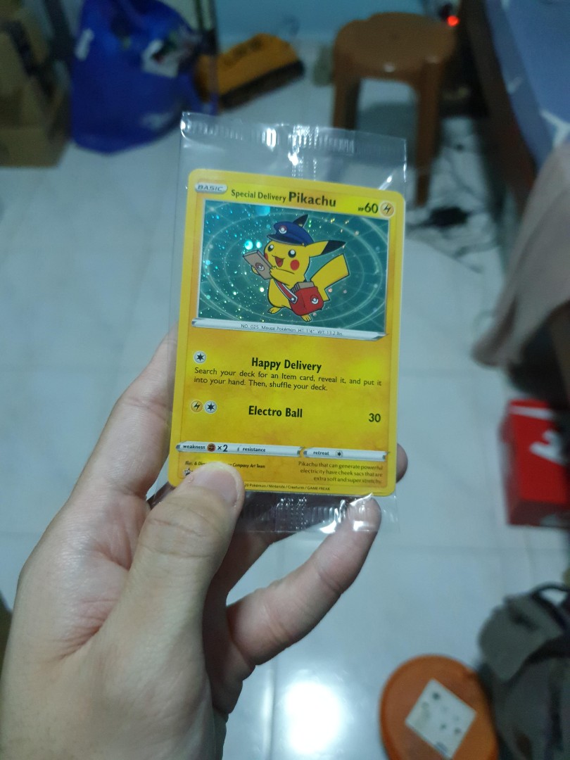 Special Delivery Pikachu Promo (Pokemon Center US Exclusive), Hobbies ...