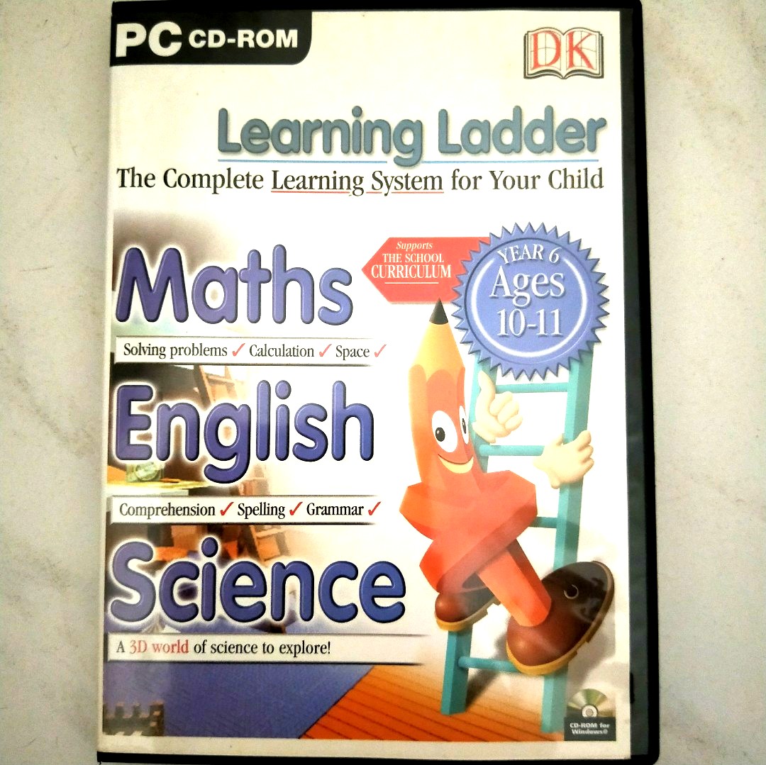 DK PC CD-ROM Learning Ladder The Complete Learning System for Your ...
