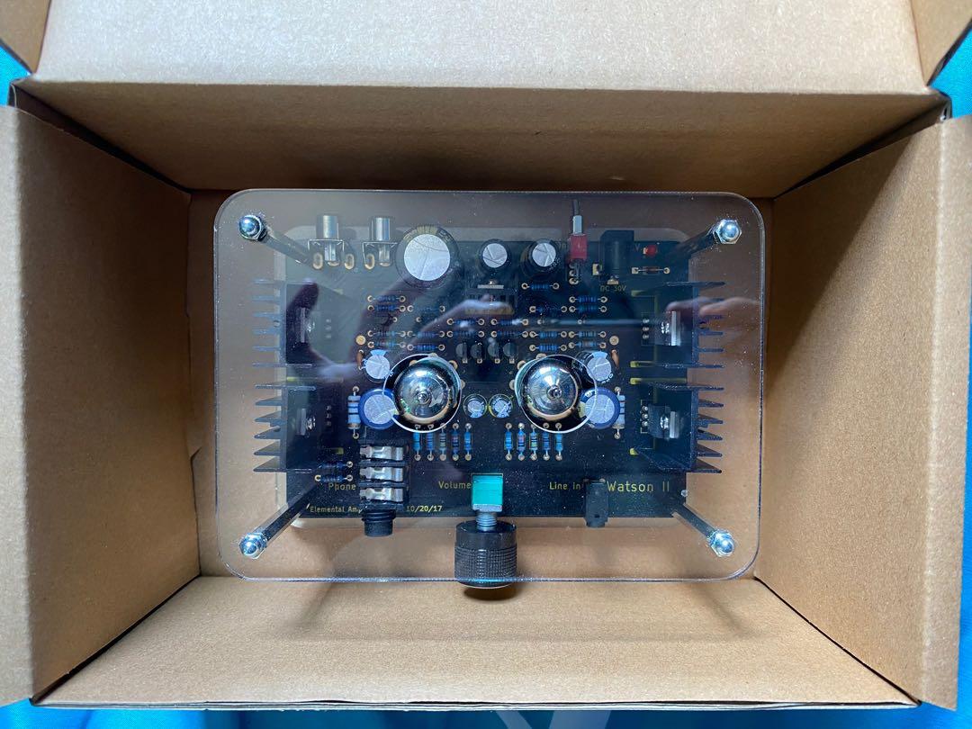Elemental Watson 2 II Class A Valve/MOSFET Hybrid Tube Desktop Headphone Amplifier, Audio, Other ...