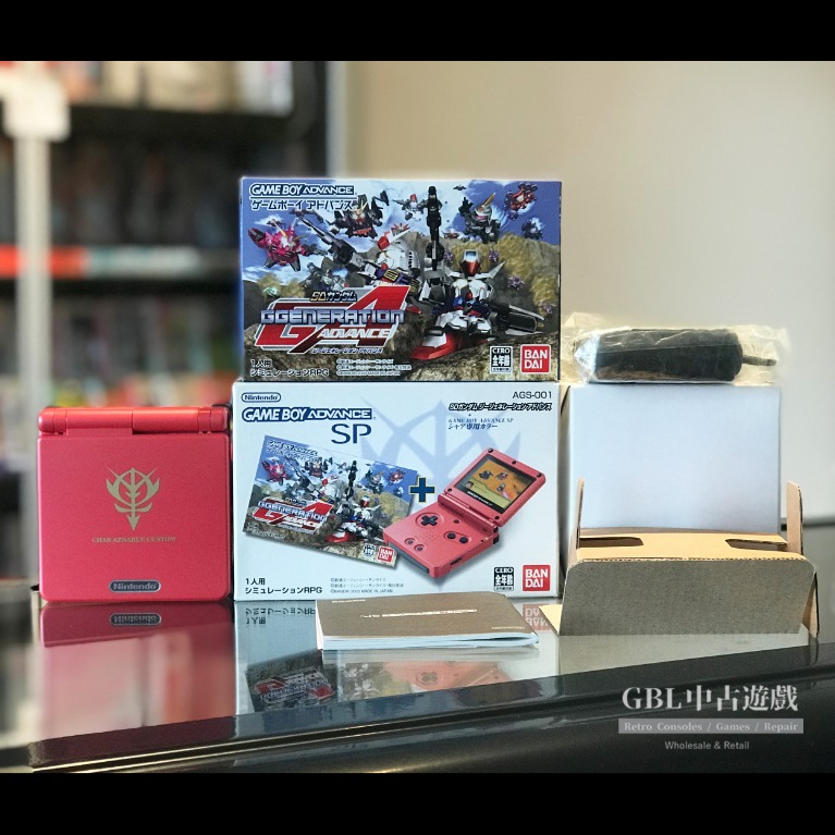 [GAMEBOY] 美品 SD Gundam G Generation Advance GBASP 同綑版 盒裝, 電子遊戲, 電子遊戲 ...