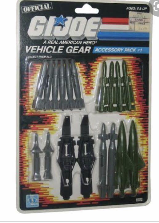 Gi joe vehicle gear accessory pack 1 vintage, Hobbies & Toys, Toys ...