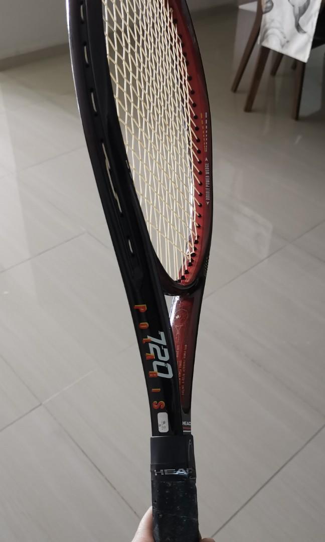 Head Tennis Racket(model:720 polaris), Sports, Sports & Games Equipment ...