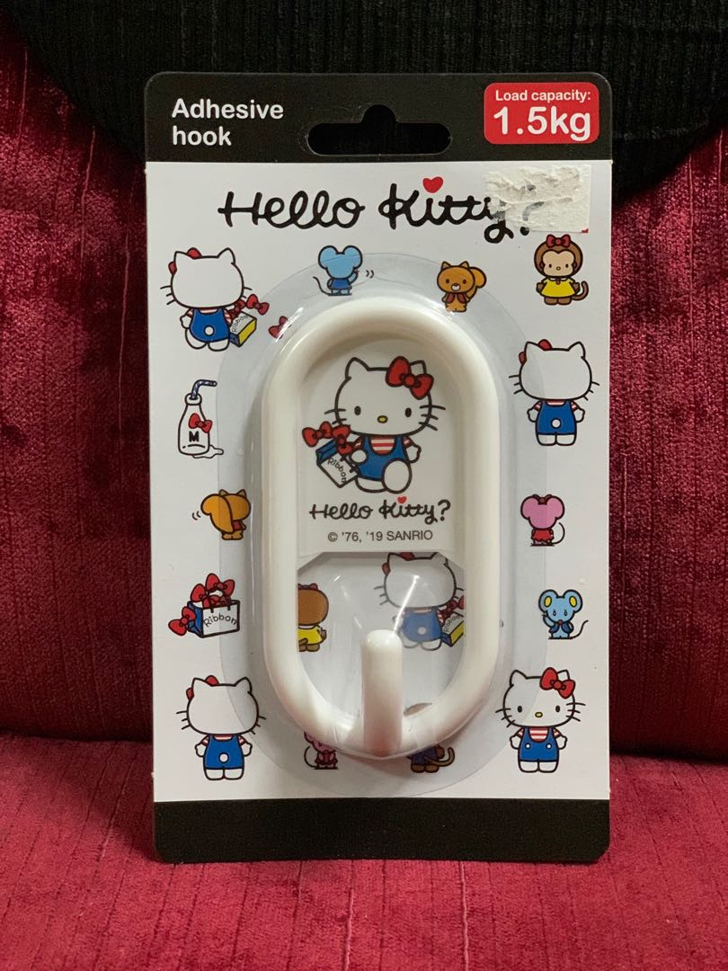 Hello Kitty Adhesive Hook, Furniture & Home Living, Home Improvement ...