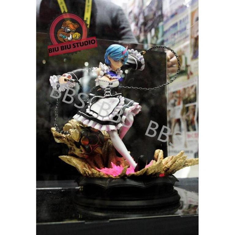 (In-Stock) Biu Biu Studio - ReZero - Rem Demon Form, Hobbies & Toys ...