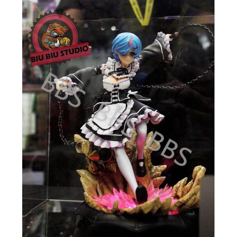 (In-Stock) Biu Biu Studio - ReZero - Rem Demon Form, Hobbies & Toys ...