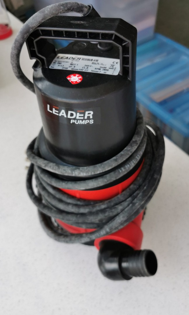 Water Pump Leader brand Ecosub 410 model, Furniture & Home Living ...