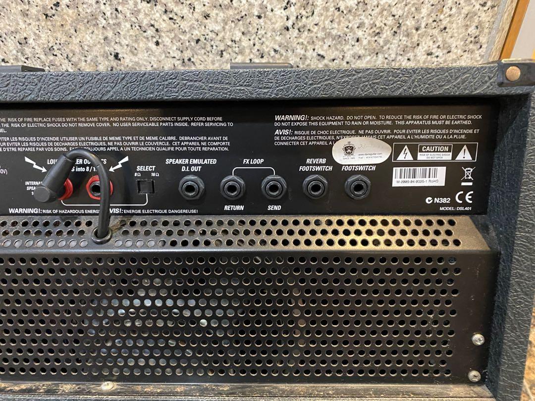 Marshall JCM 2000 DSL 401 Dual Super Lead 1x12 Tube Combo Amplifier, Hobbies & Toys, Music ...