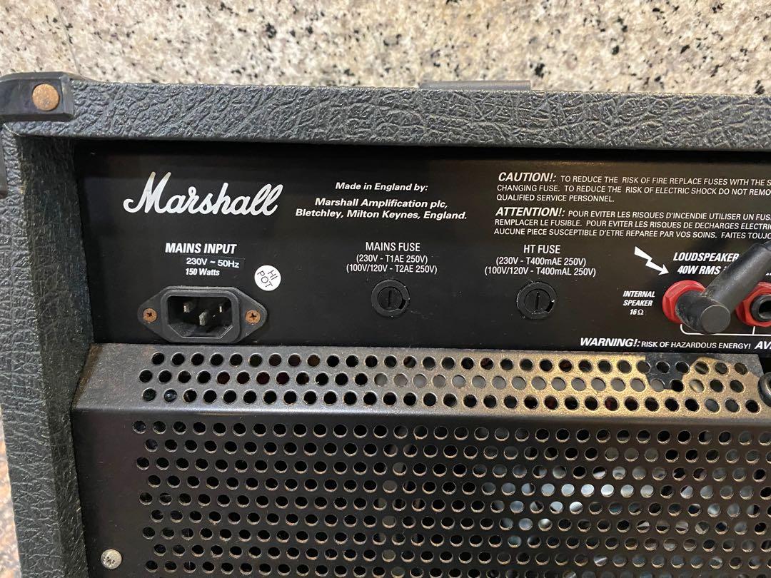 Marshall JCM 2000 DSL 401 Dual Super Lead 1x12 Tube Combo Amplifier, Hobbies & Toys, Music ...