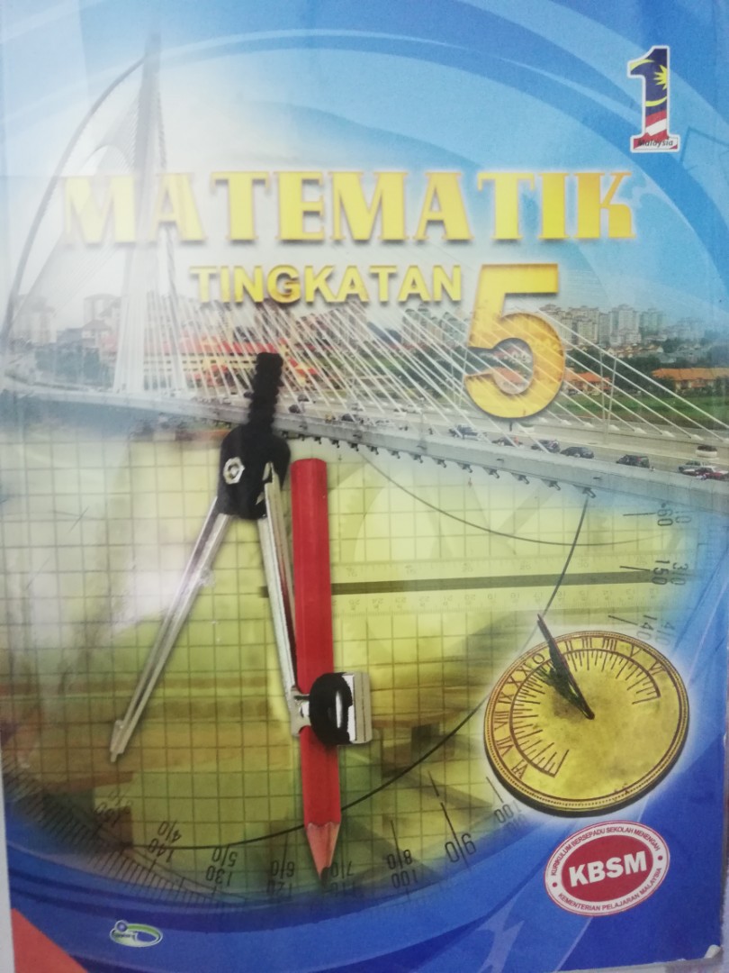 Matematik Tingkatan 5 (Form 5) SPM Buku Teks, Hobbies & Toys, Books ...