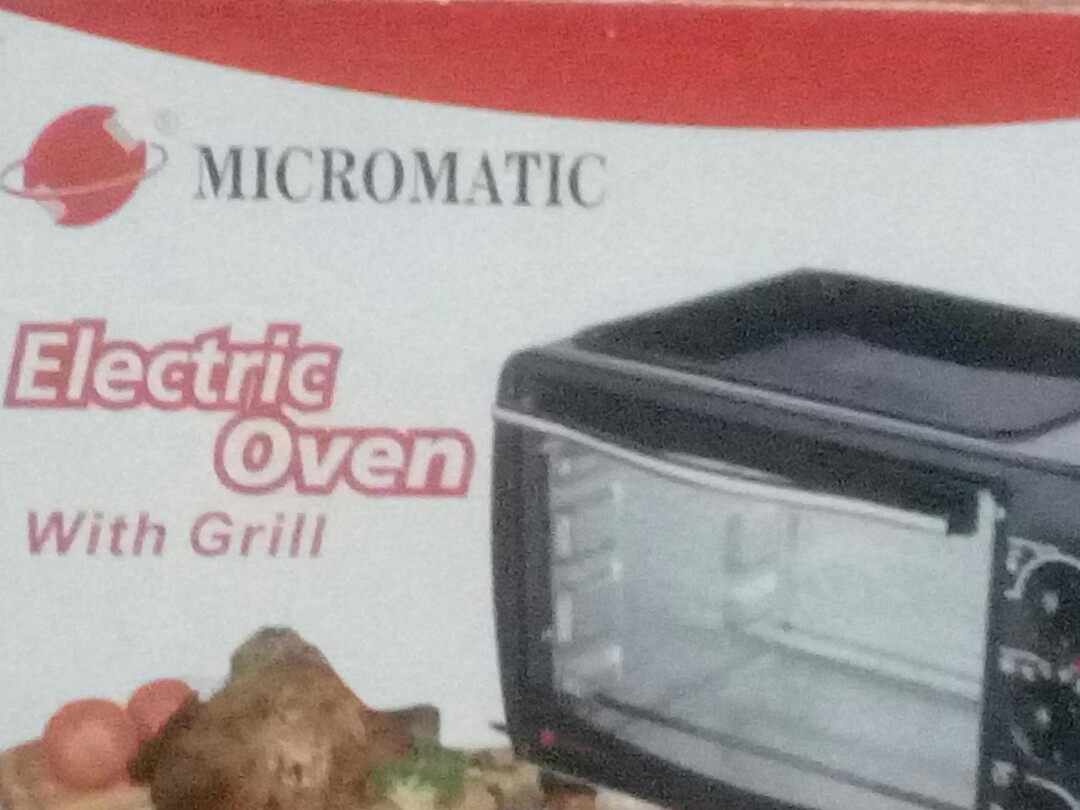 Micromatic Electric Oven with Grill, Furniture & Home Living ...