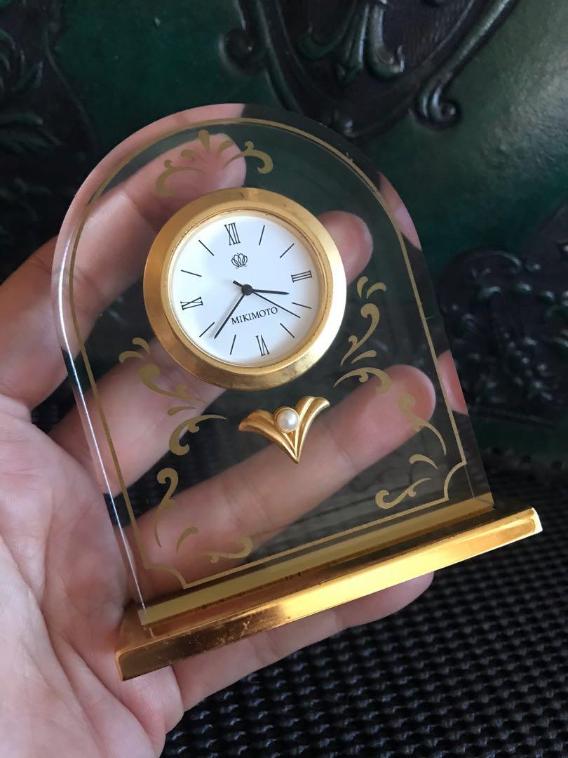 Mikimoto table clock, Hobbies & Toys, Memorabilia & Collectibles ...