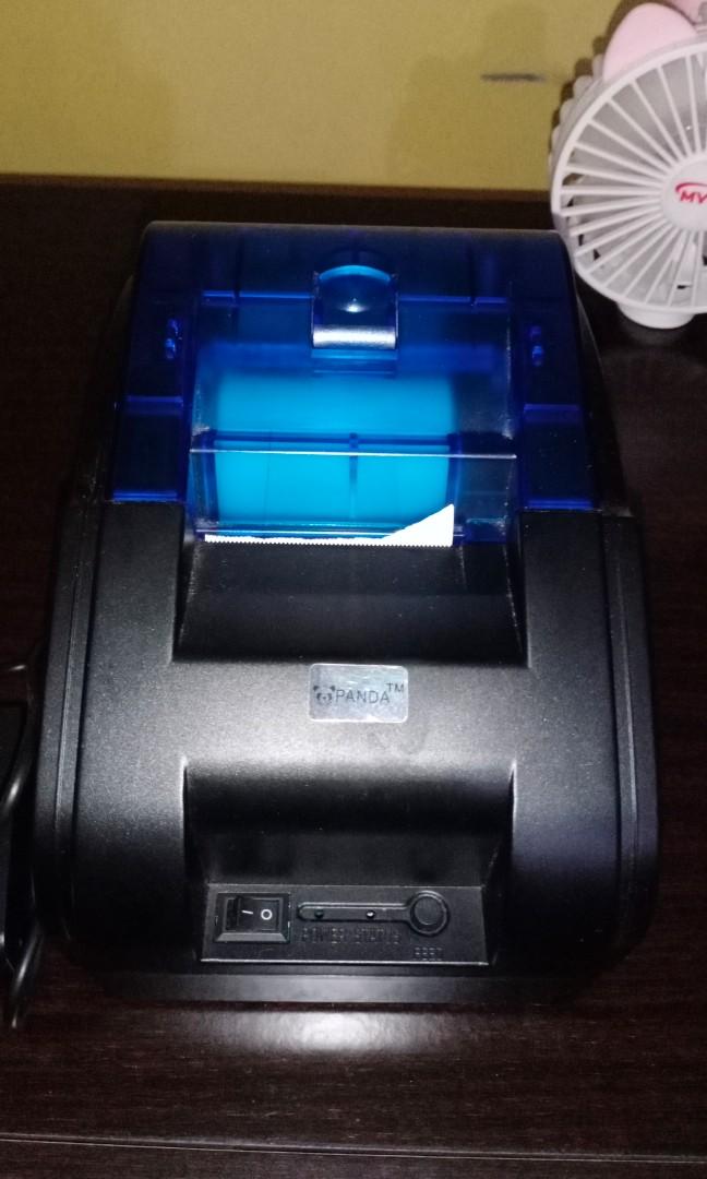 MINI PORTABLE/MOBILE RECIEPT POS PRINTER BLUETOOTH PANDA PRJ-58D 58MM KERTAS THERMAL KASIR ...
