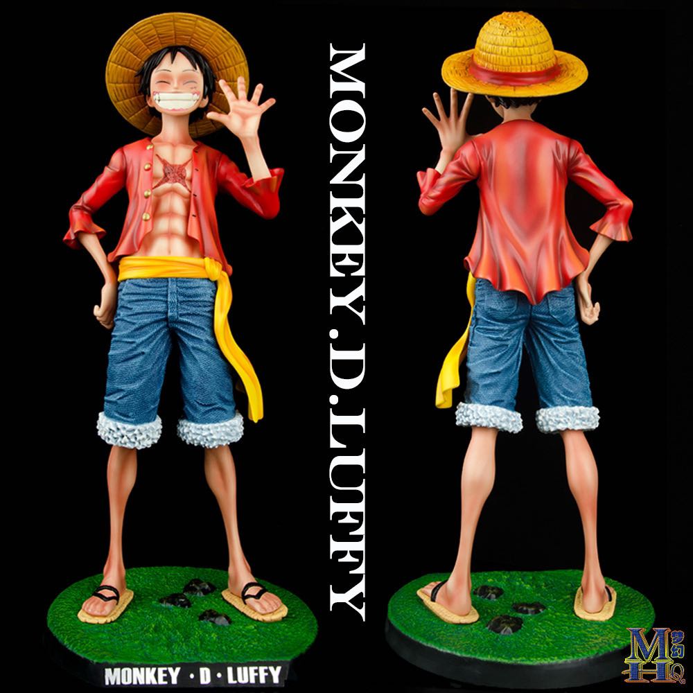 One Piece Monkey D Luffy Figure Influencer Smile Luffy 1/4 PVC Action ...