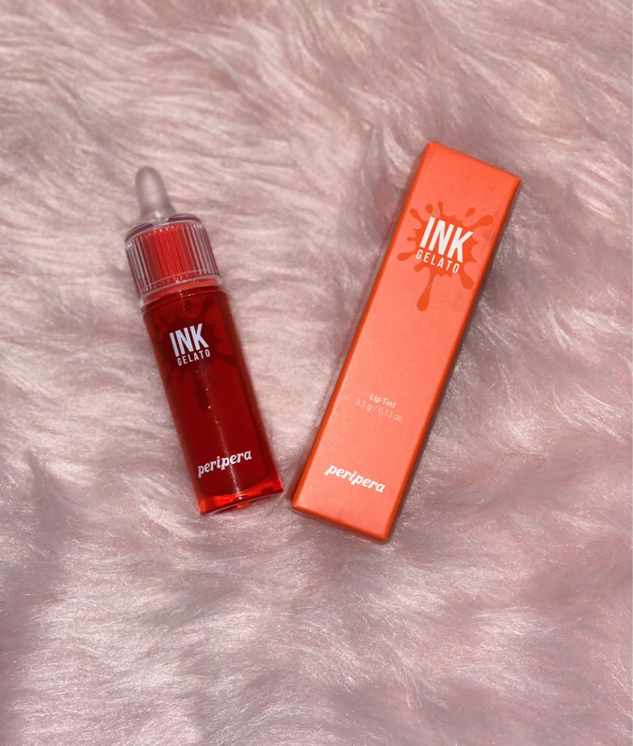 Peripera Ink Gelato #4 Fresh Coral, Beauty & Personal Care, Face, Face ...