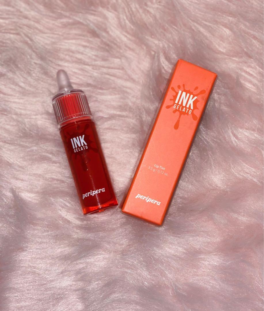 Peripera Ink Gelato #4 Fresh Coral, Beauty & Personal Care, Face, Face ...
