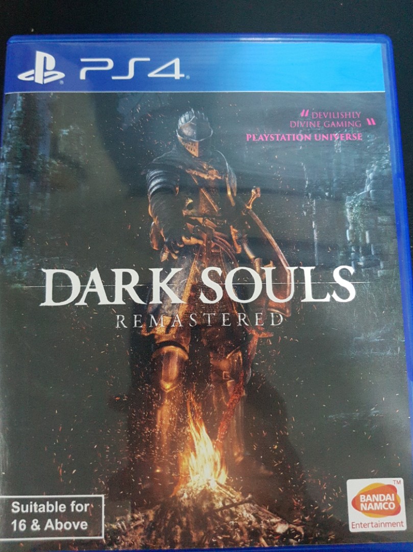 PS4 Playstation Dark Souls Remastered, Video Gaming, Video Games ...