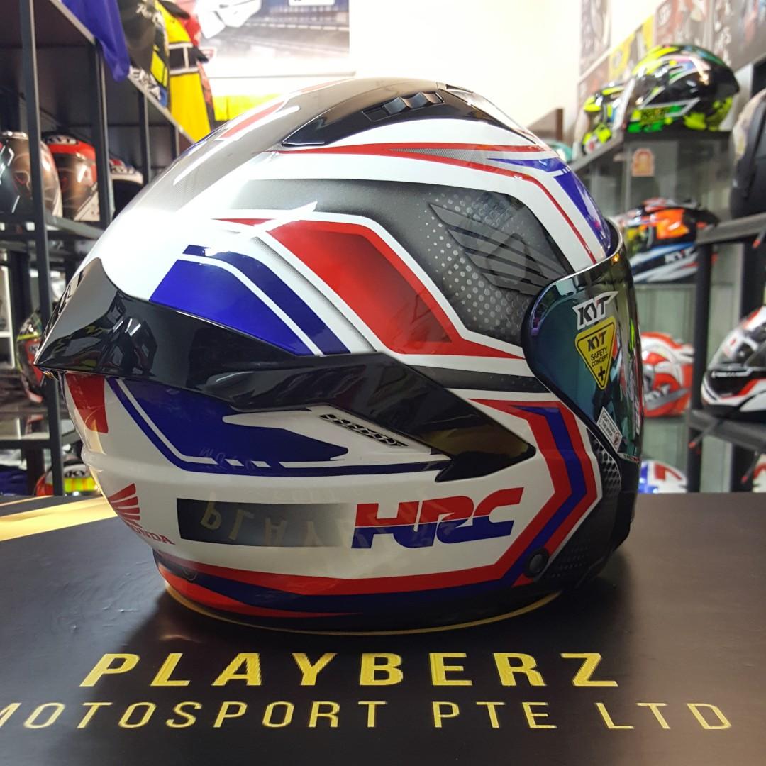 *RARE KYT NFJ HRC HELMET..!!, Motorcycles, Motorcycle Apparel on Carousell
