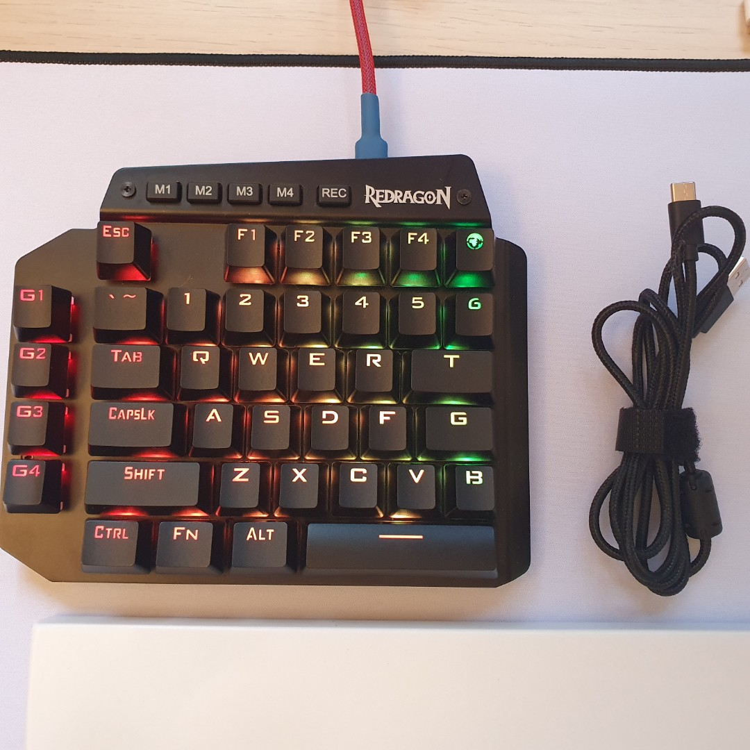 Redragon k583 rgb mechanical keypad, Computers & Tech, Parts ...