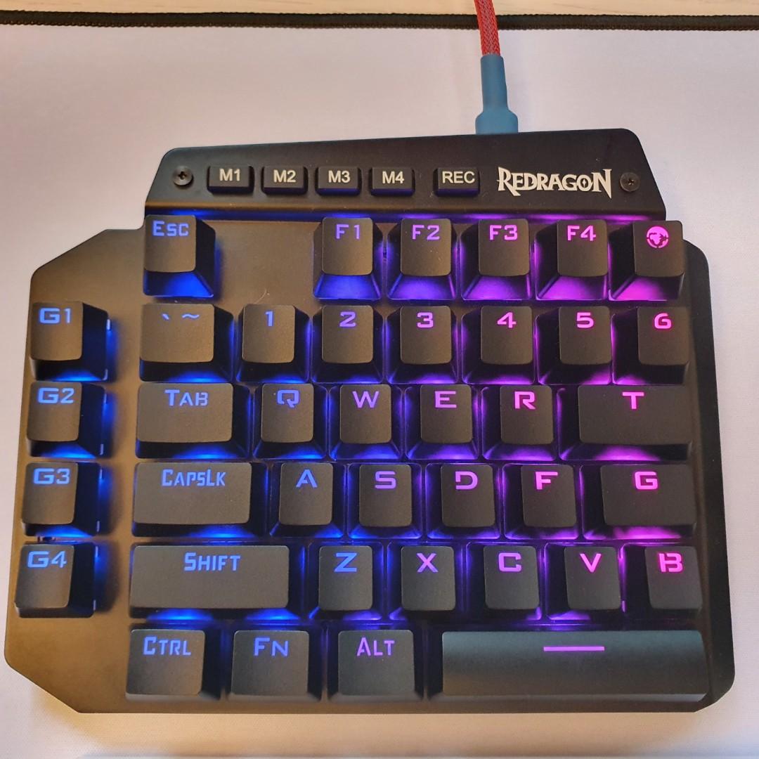 Redragon k583 rgb mechanical keypad, Computers & Tech, Parts ...