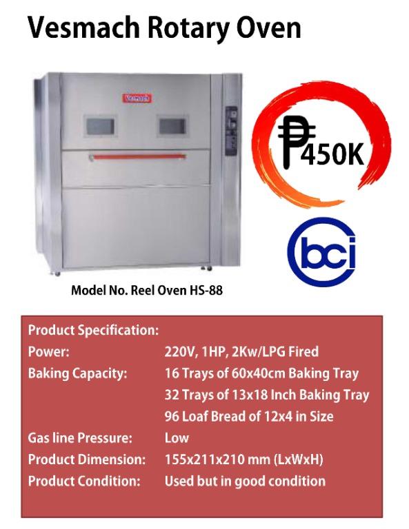 Rotary Oven / Reel Oven, Furniture & Home Living, Kitchenware ...