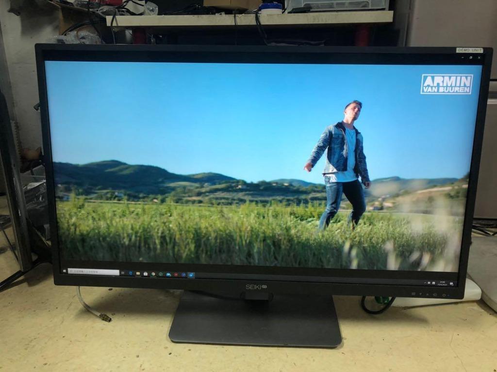 Seiki 40吋 40inch SM40UNP 4k 電腦顯示器 monitor $2300, 電腦＆科技, 電腦周邊及配件, 電子屏幕 ...