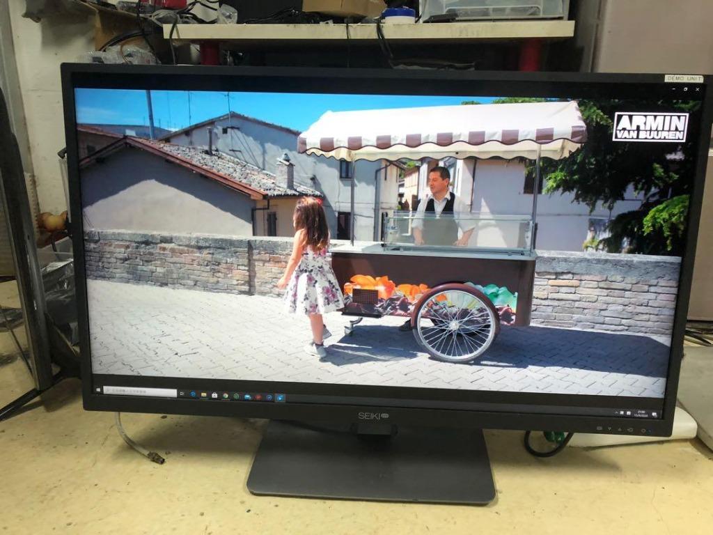 Seiki 40吋 40inch SM40UNP 4k 電腦顯示器 monitor $2300, 電腦＆科技, 電腦周邊及配件, 電子屏幕 ...