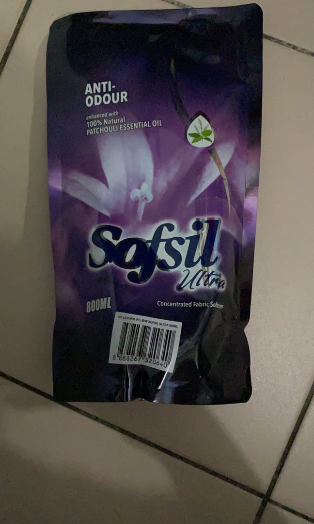 Sofsil fabric softener - anti odour, Home Appliances, Cleaning ...