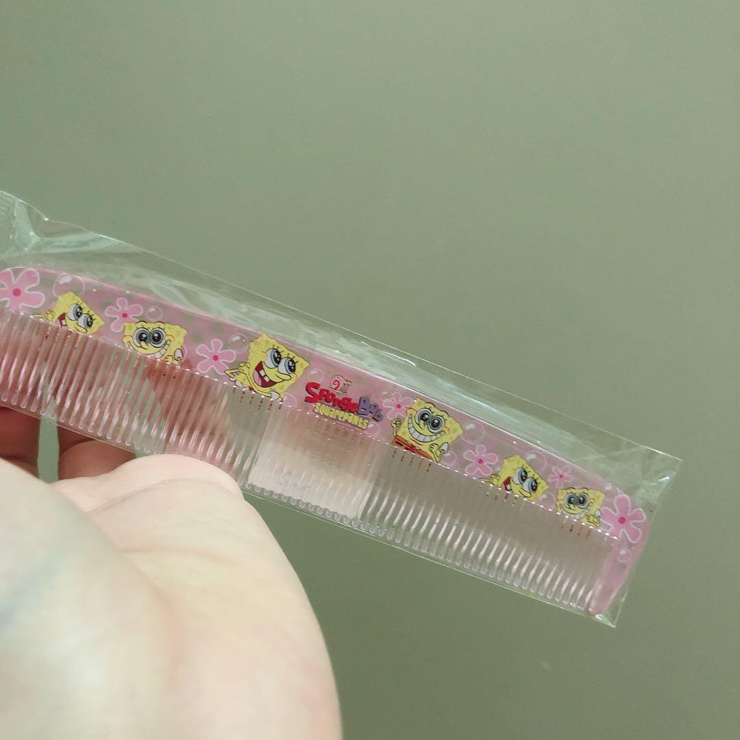 Spongebob squarepants hair comb, Beauty & Personal Care, Hair on Carousell