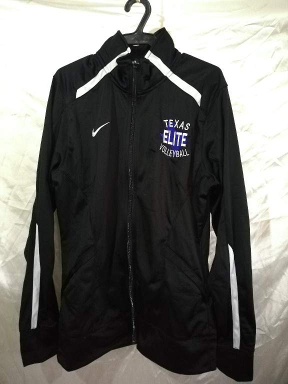 Texas Elite Volleyball Jersey Jacket Black Nike , Men's Fashion ...
