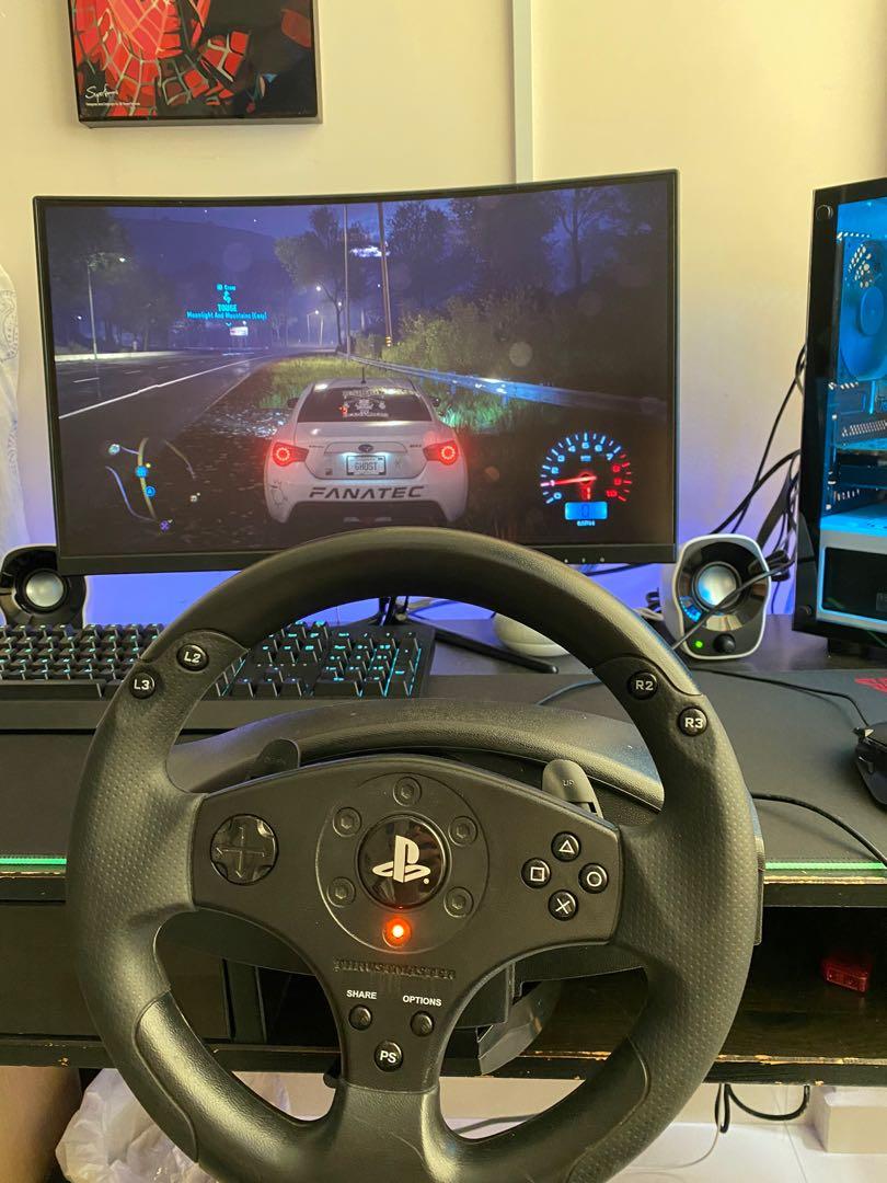 ThrustMaster T80 Pc/ Playstation, Video Gaming, Gaming Accessories ...