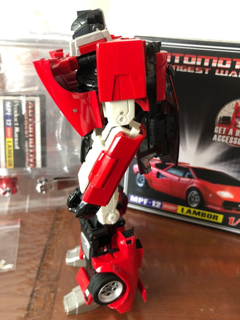 Transformers Masterpiece Tanaka KO MPF-12 Lambor Oversized Sideswipe ...