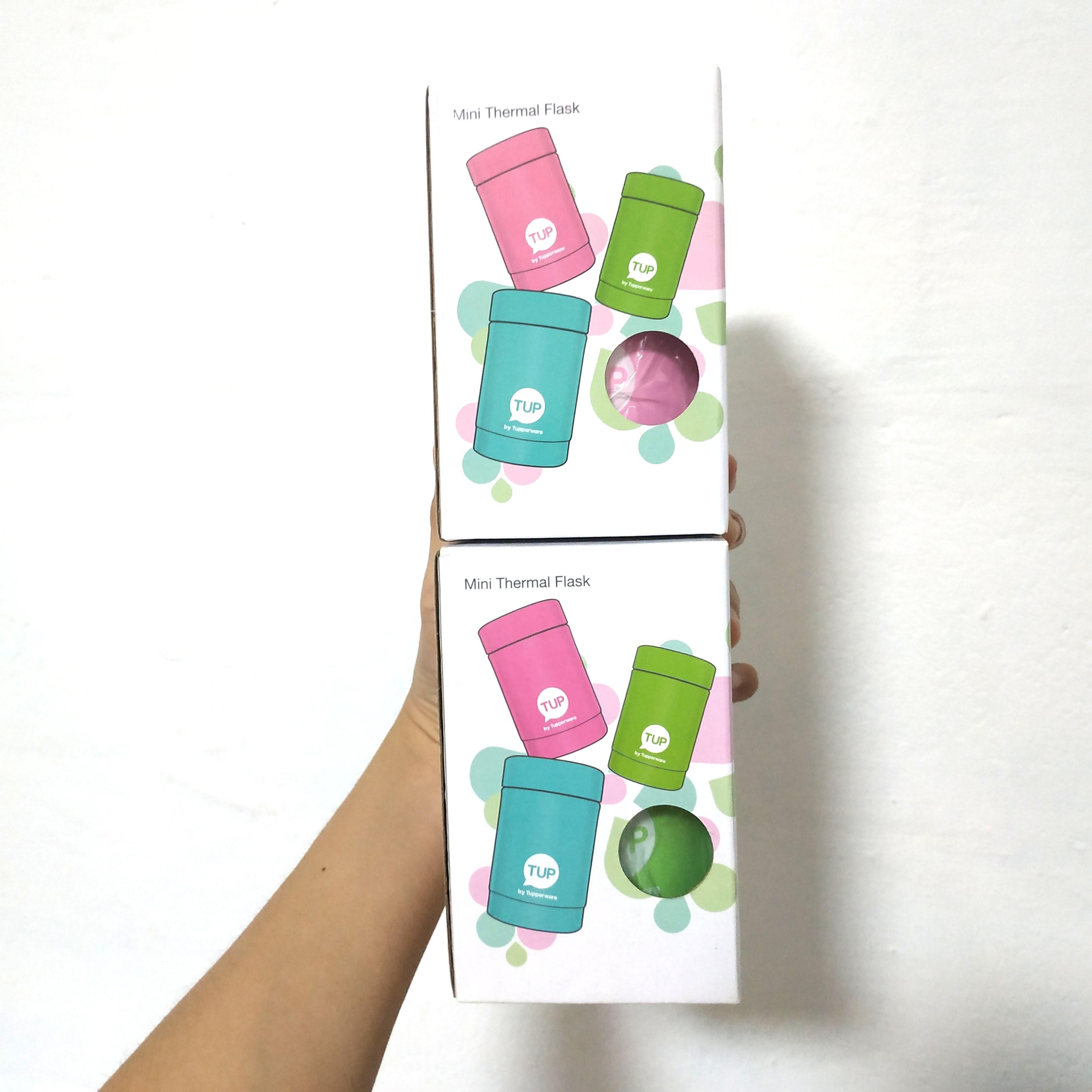 Tupperware 250 ml Hot or Cold Mini Thermal Flask TUP Tumbler Container ...