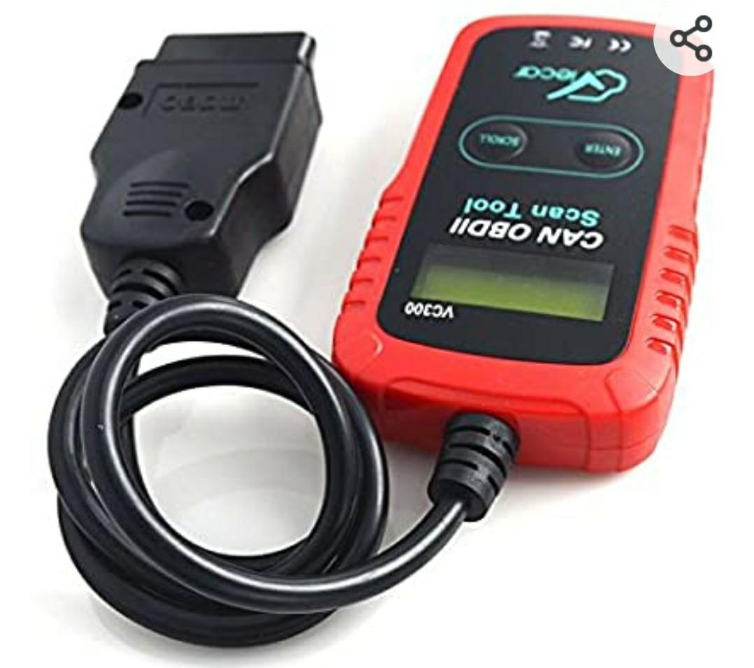VC300 OBD II Scanner Car Engine Fault Code Reader CAN Diagnostic Scan ...