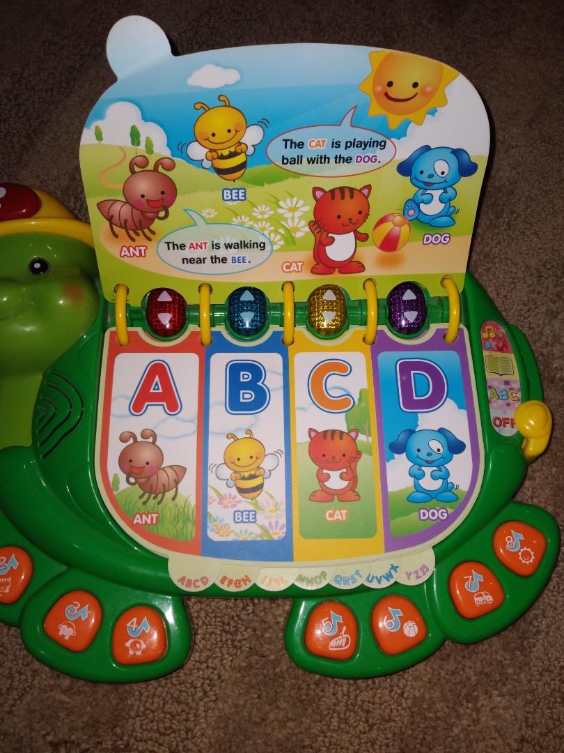 Vtech alphabet touch and teach turtle REPRICED!, Babies & Kids, Infant ...