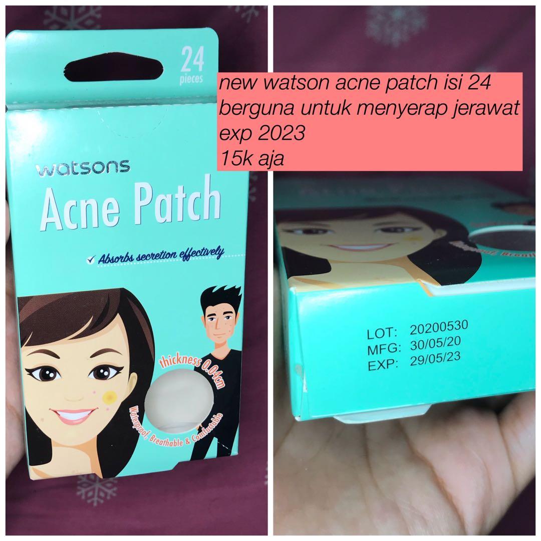 NEW Watsons Acne Patch Pimple Patch Stiker Jerawat 24 Pcs Kesehatan new-watsons-acne-patch-pimple-patch-stiker-jerawat-24-pcs-kesehatan