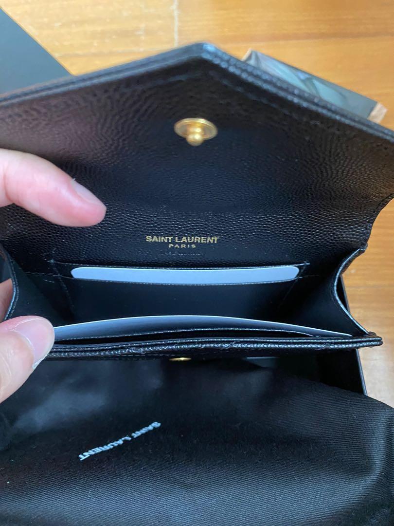 YSL Compact Wallet, Luxury, Bags & Wallets on Carousell