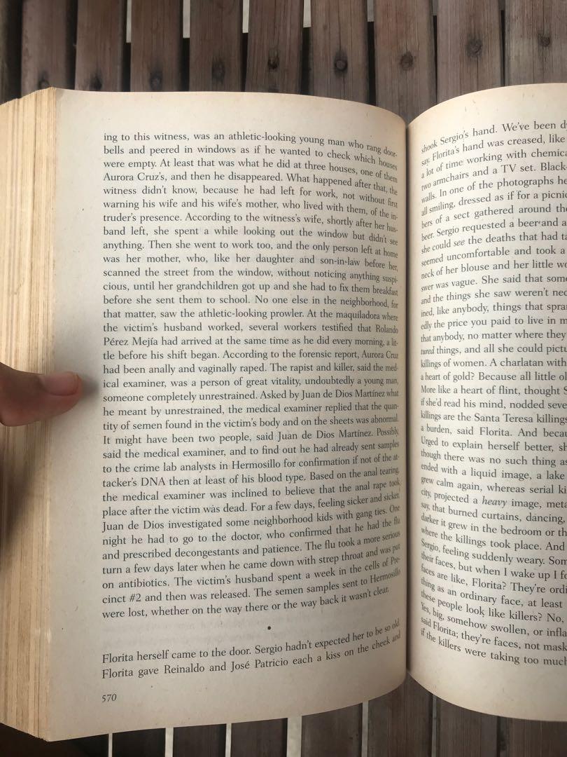 2666: A Novel by Roberto Bolaño (paperback) , Hobbies & Toys, Books ...